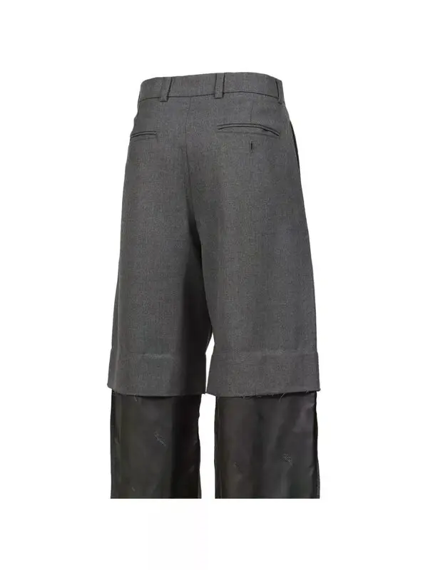 Vaquera Chopped Two-layer Trousers