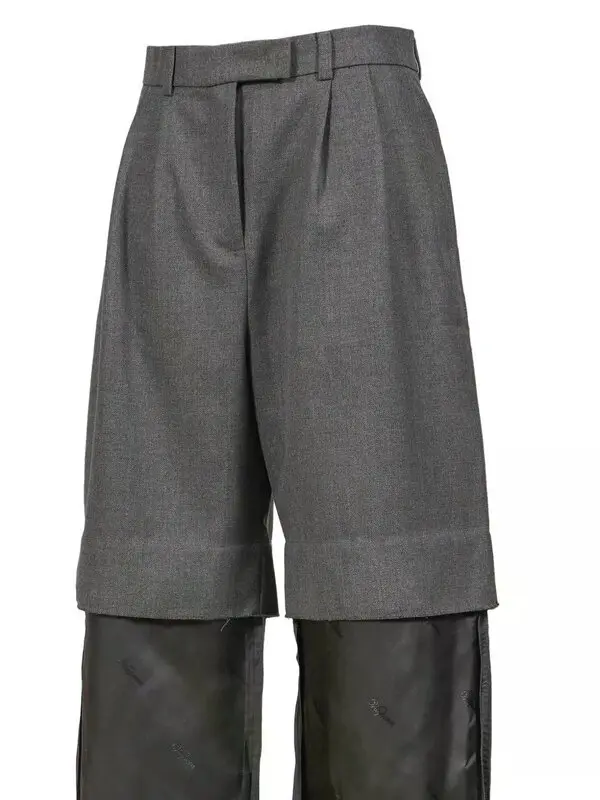 Vaquera Chopped Two-layer Trousers