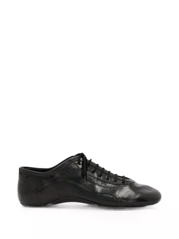 Dries Van Noten Leather Ballerina Sneakers