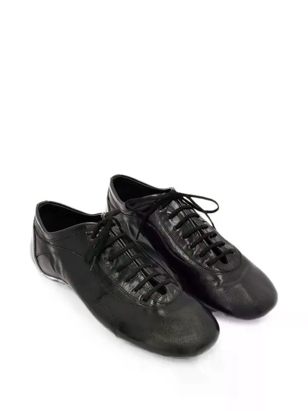 Dries Van Noten Leather Ballerina Sneakers
