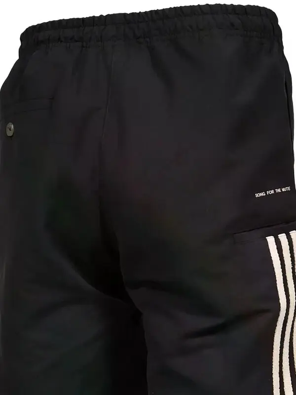 SONG FOR THE MUTE Logo-embroidered Side-stripe Shorts