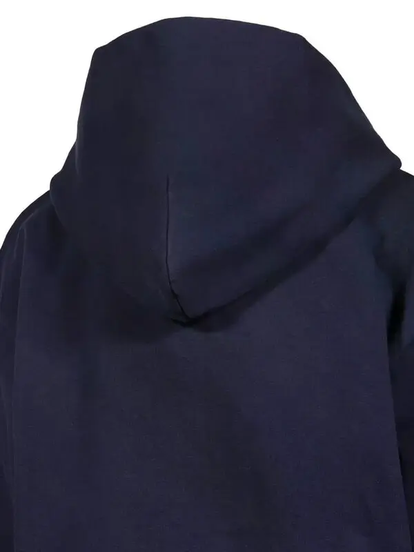 SPORTY & RICH Heritage Yankees Serif Zip-up Hoodie
