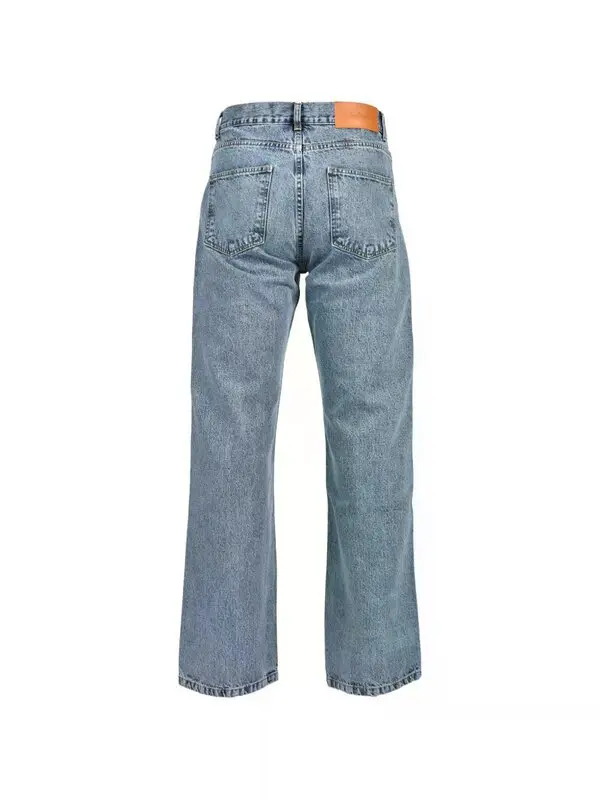 SECOND / LAYER Big Papi Logo-patch Jeans