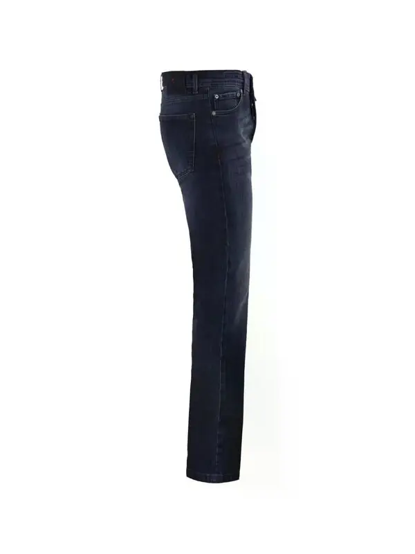 Kiton Faded-wash Five-pocket Slim-fit Jeans