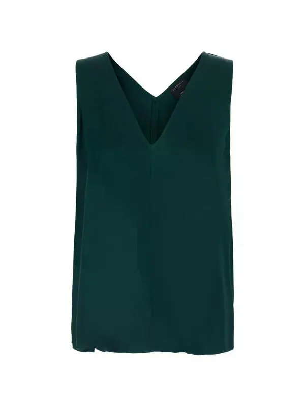 Antonelli Firenze Bergamo V-neck Sleeveless Top