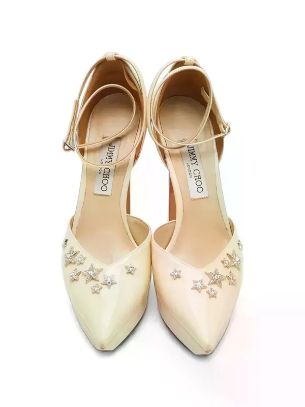 JIMMY CHOO Star-studded Platform Pumps