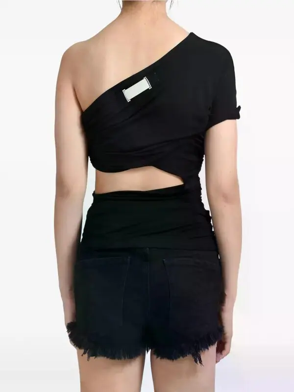 B1ARCHIVE One-shoulder Wrap T-shirt