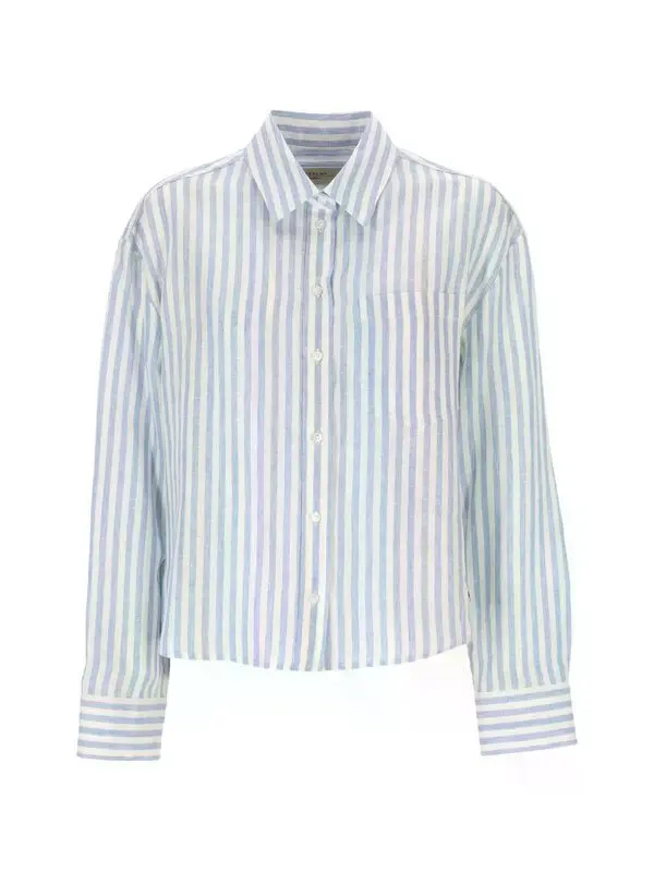 Max Mara Striped Linen Shirt