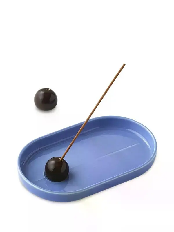 STUDIO THE BLUE BOY Hasamiyaki Incense Holder - Blue