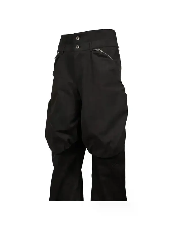 FFFPOSTALSERVICE Bolsu Double-layered Flared Trousers
