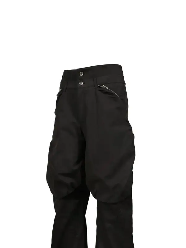 FFFPOSTALSERVICE Bolsu Double-layered Flared Trousers