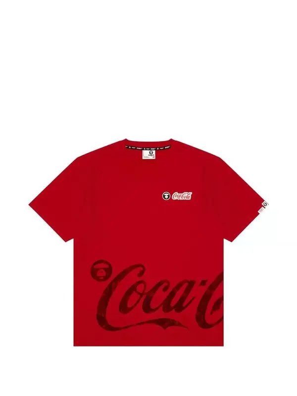 AAPE BY *A BATHING APE X Coca-cola Graphic-print T-shirt