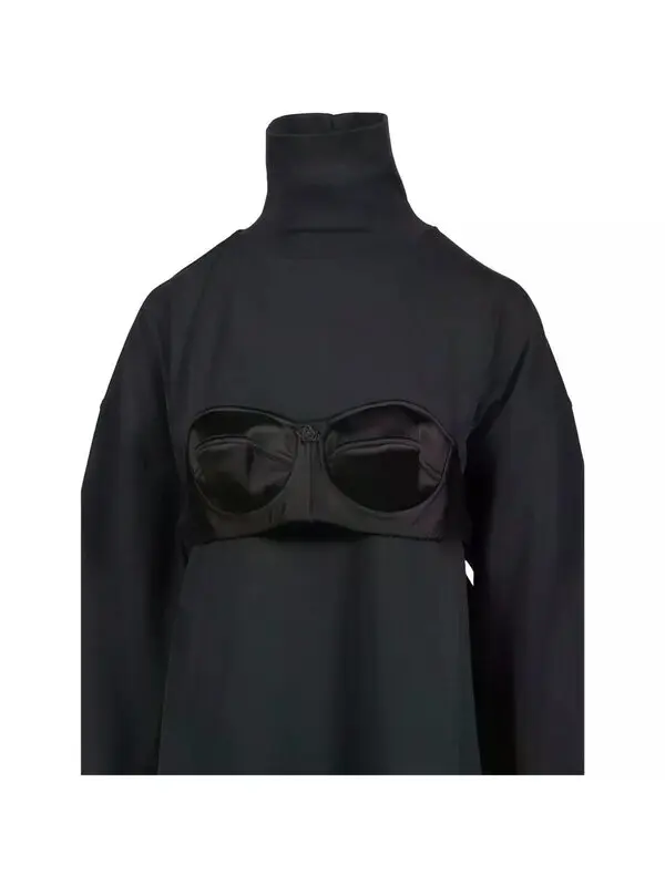 Vaquera Balconette-bra Turtleneck Sweatshirt