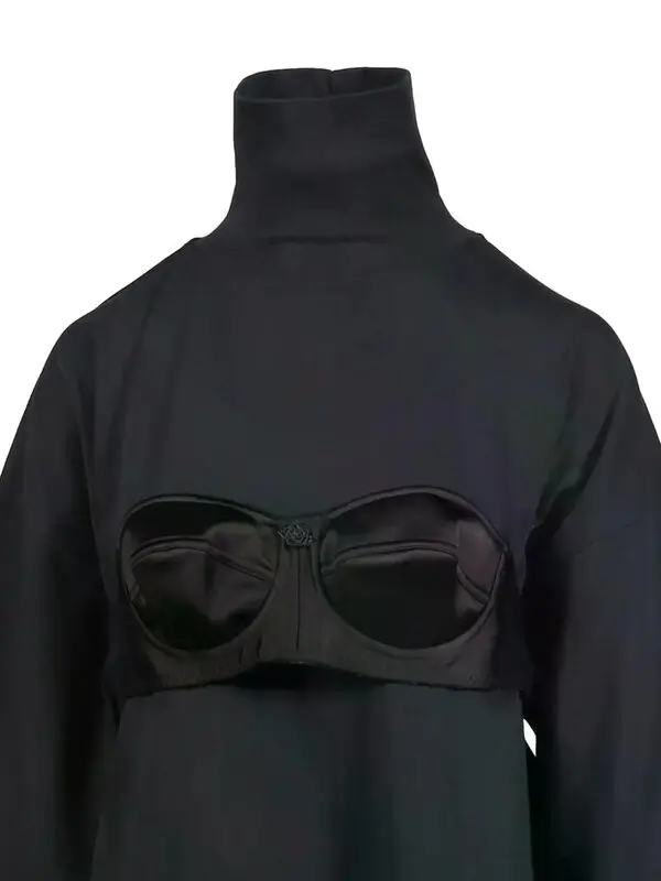 Vaquera Balconette-bra Turtleneck Sweatshirt