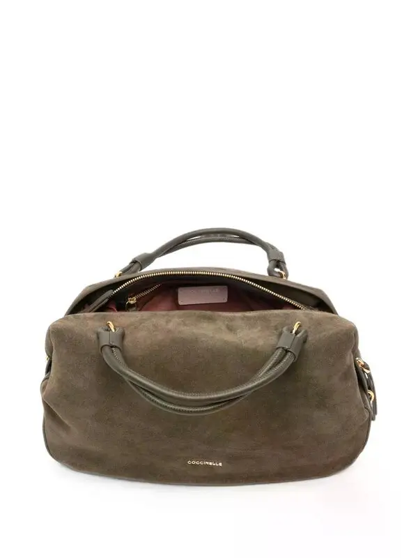 COCCINELLE Suede-finish Leather Tote Bag