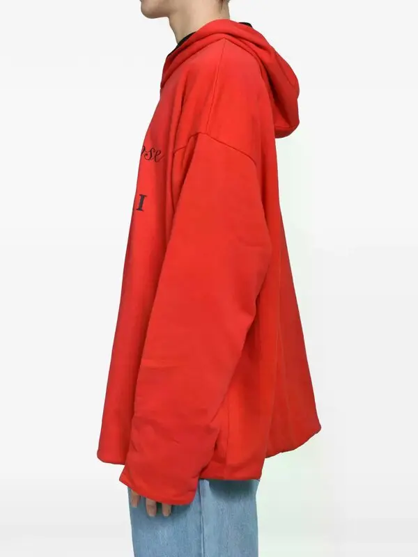 NAPA BY MARTINE ROSE Reversible Logo-print Hoodie