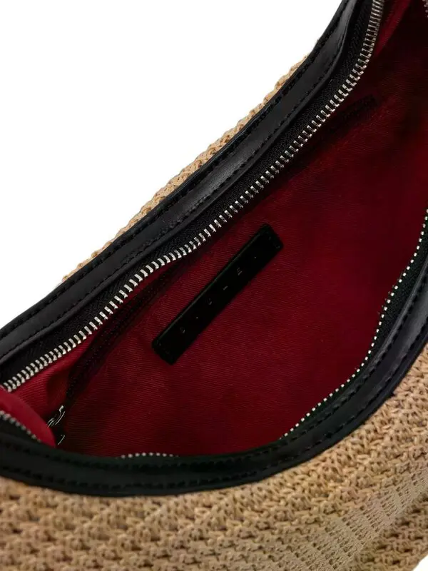 Sisley Woven-design Whipstitch-trim Tote Bag