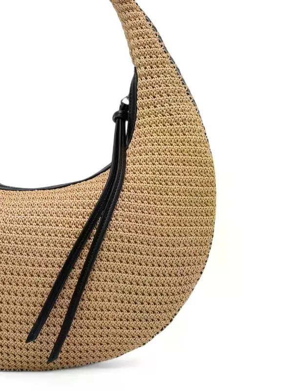 Sisley Woven-design Whipstitch-trim Tote Bag