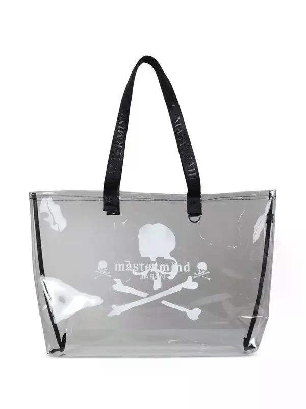 MASTERMIND WORLD Skull-print Tote Bag - Neutrals