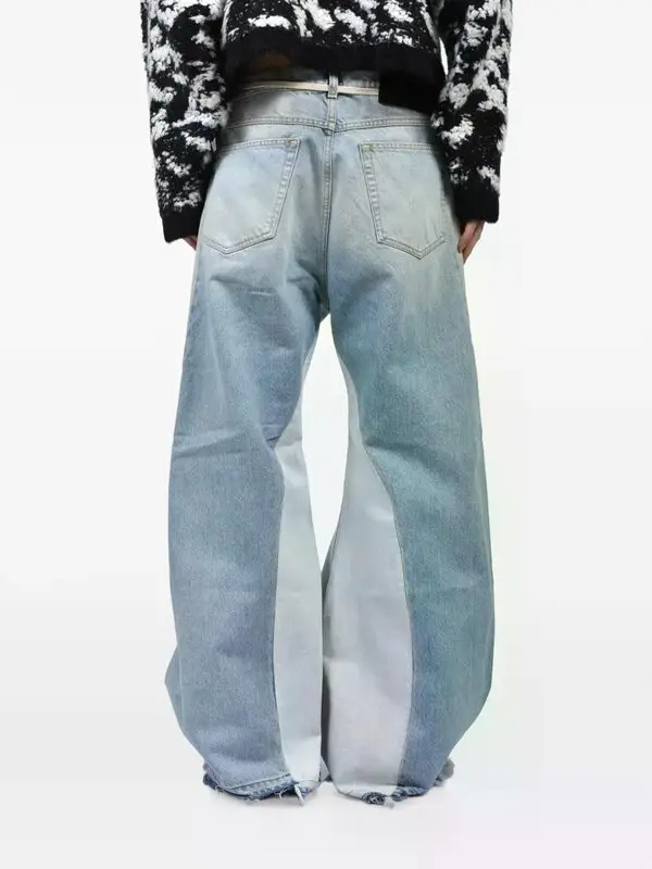 RRR123 Distressed Patchwork Jeans