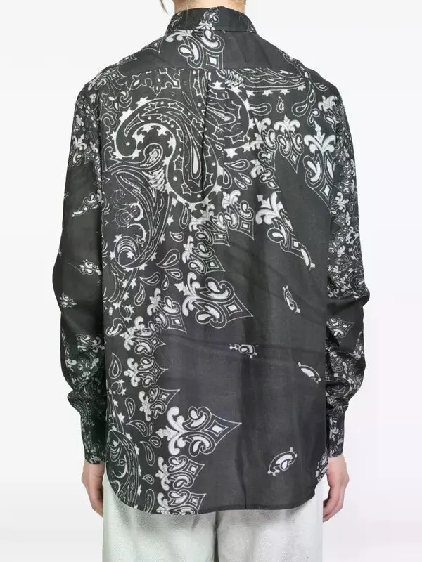 MASU Paisley-print Shirt