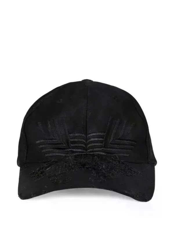 FFFPOSTALSERVICE Laser-cut Waxed Cap - Black