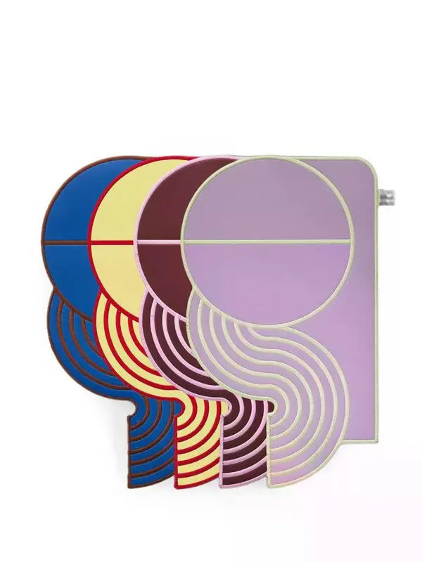STUDIO THE BLUE BOY Wavy Leather Placemats