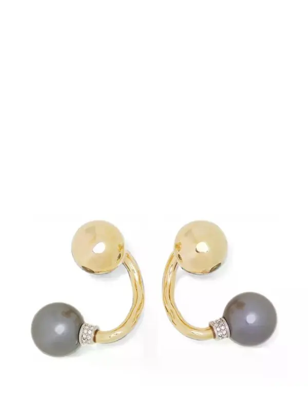 LANVIN Faux-pearl Embellished Earrings