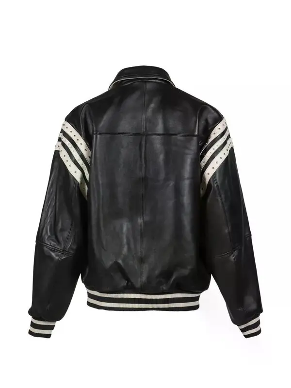PELLE PELLE Studded Logo-patch Jacket