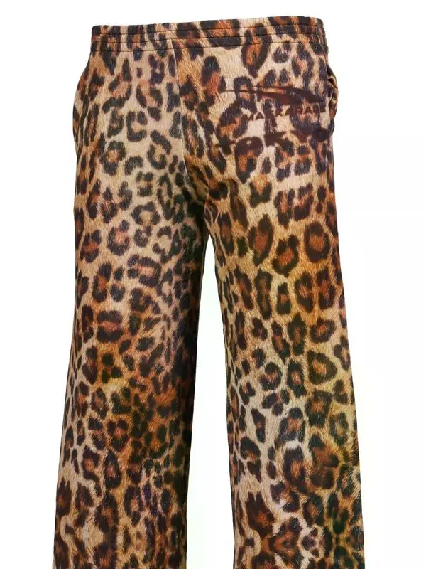 LA MASKARADE Leopard-print Track Pants