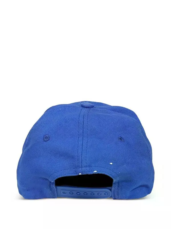 JOSHUA J. Stud-embellished Cap - Blue