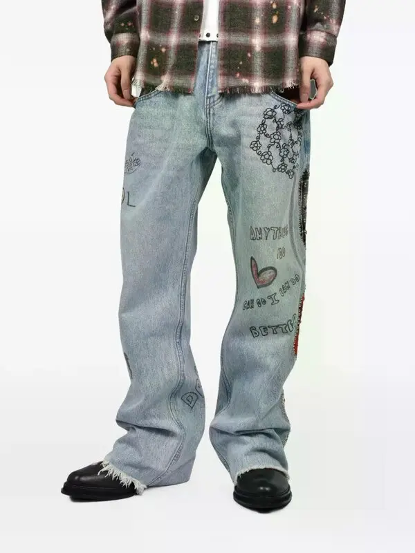 SATOSHI NAKAMOTO Nessa Patchwork Jeans