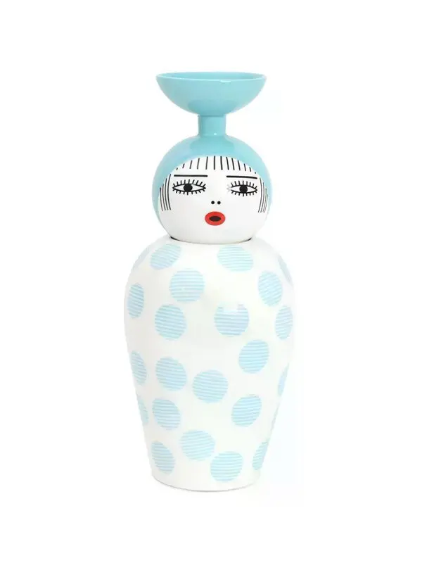 SELETTI X Elena Cutolo Canopie Kiki Vase - White