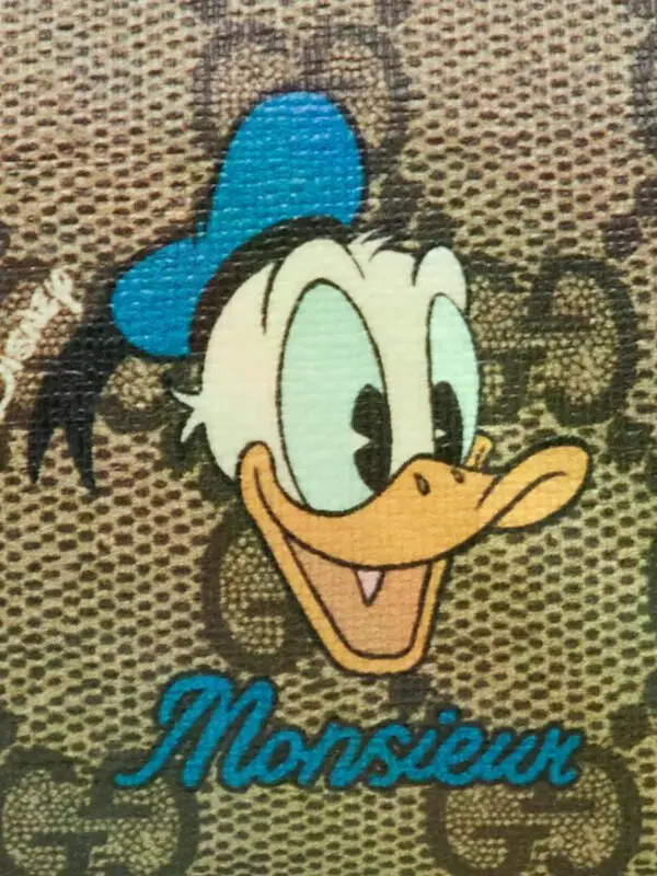 Gucci X Disney Donald Duck Gg Supreme Pencil Case