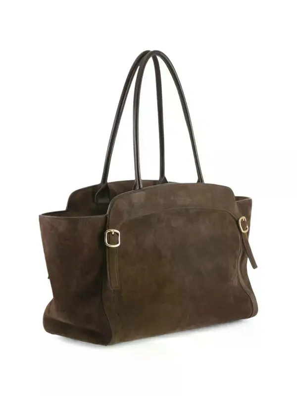 Santoni M Didi Buckle-detail Tote Bag - Brown