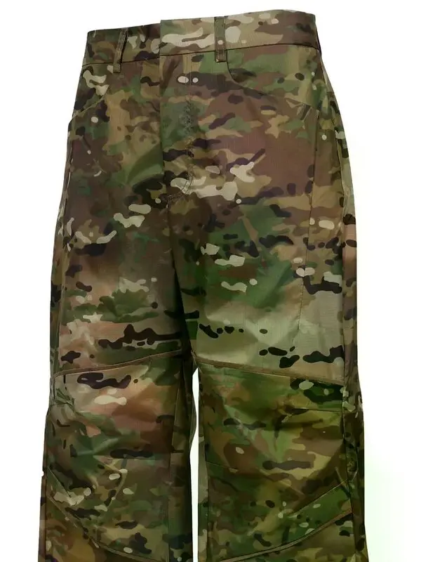 XLIM Ep.9 01 Camouflage-print Wide-leg Trousers