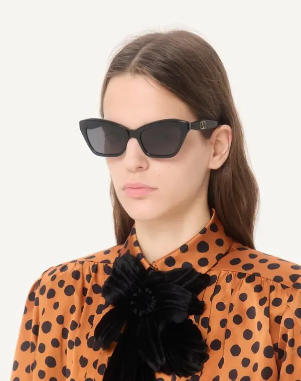 Valentino Garavani Cat-eye Acetate Eyewear