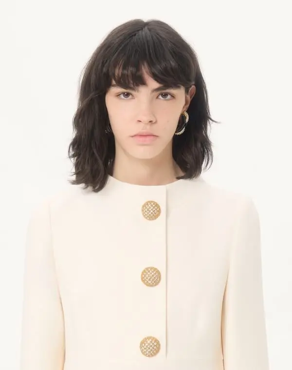 Valentino Garavani Crepe Couture Midi Dress