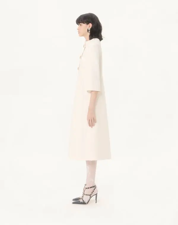 Valentino Garavani Crepe Couture Midi Dress