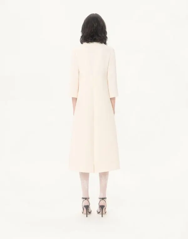 Valentino Garavani Crepe Couture Midi Dress