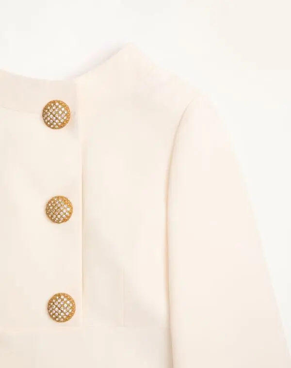 Valentino Garavani Crepe Couture Midi Dress