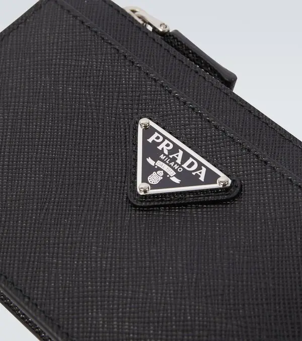 Prada Leather Card Holder