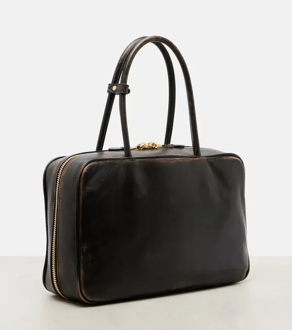 Miu Miu Beau Leather Tote Bag