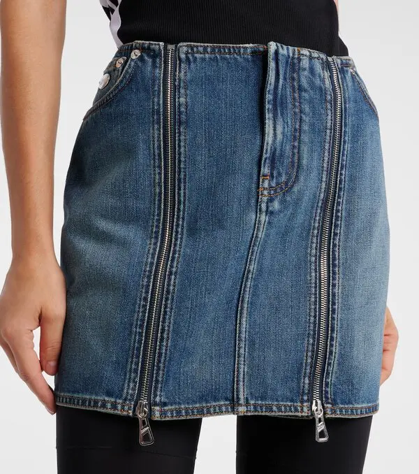 JEAN PAUL GAULTIER Denim Miniskirt