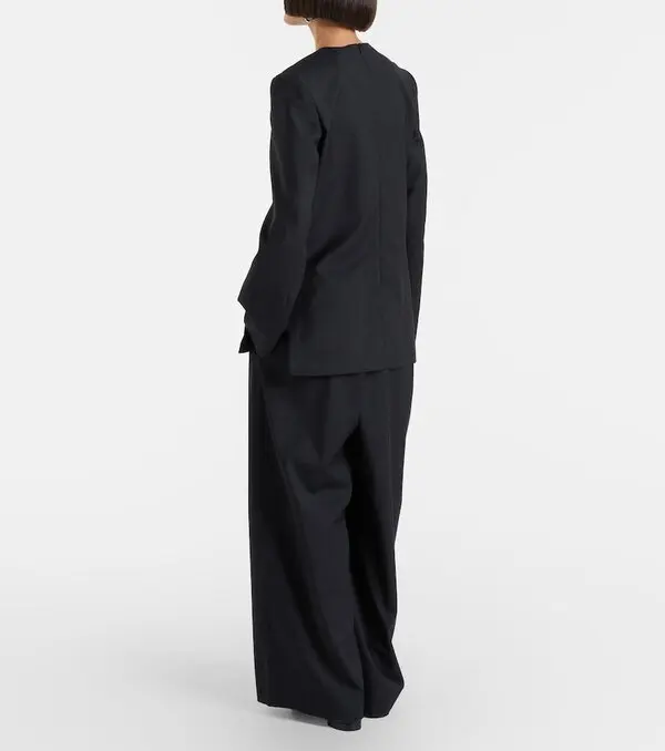 TOTEME Wool Wide-leg Pants