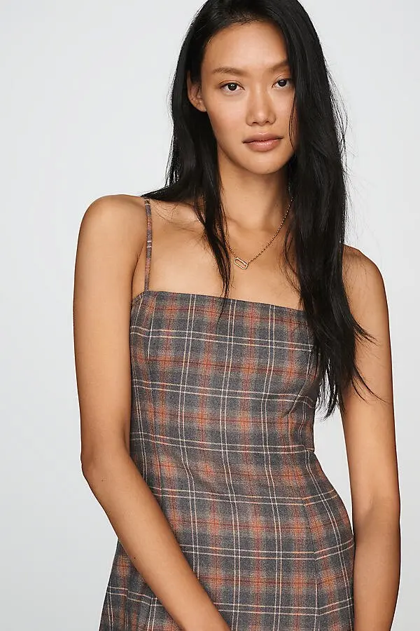 ROWING BLAZERS 100% Cotton Midi Dress