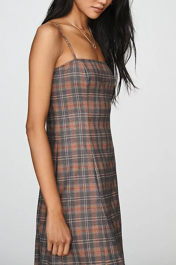 ROWING BLAZERS 100% Cotton Midi Dress
