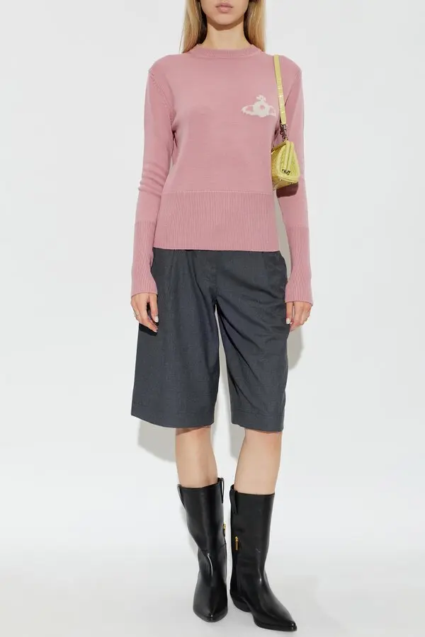 VIVIENNE WESTWOOD Wool Sweater Katie - Pink