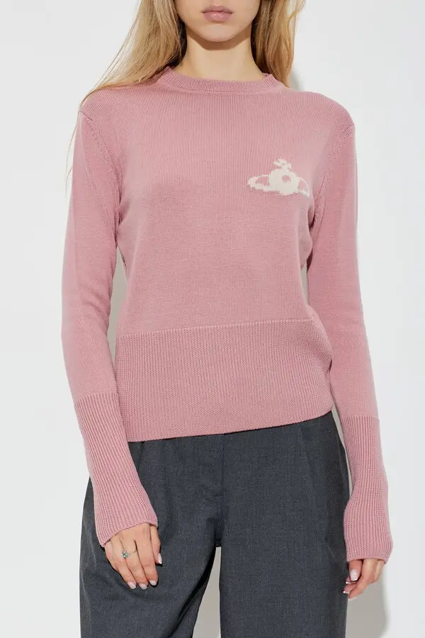 VIVIENNE WESTWOOD Wool Sweater Katie - Pink
