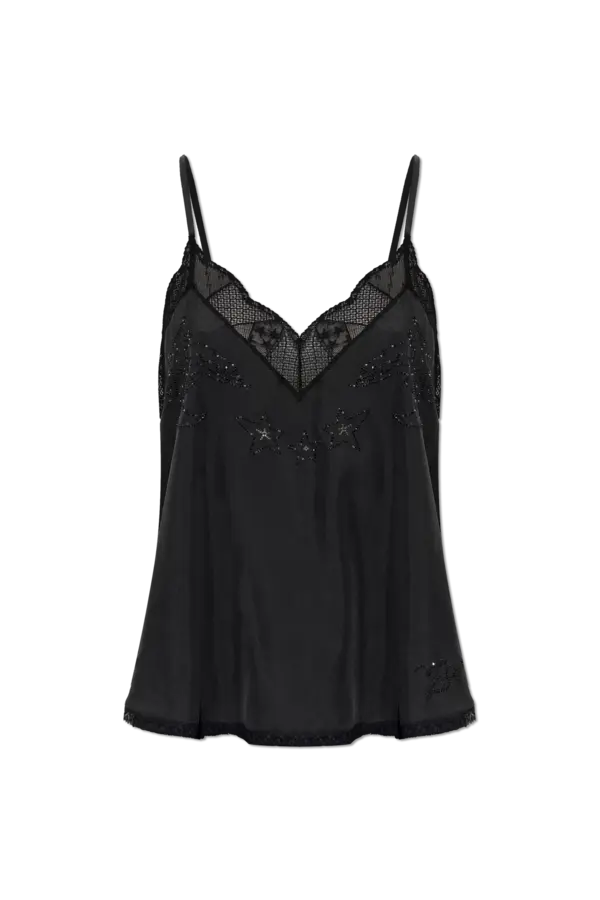 Zadig&Voltaire Silk Top ‘christy